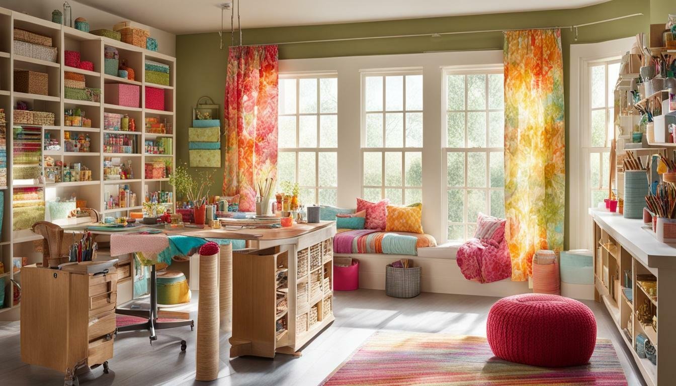 Tips for Arranging a Calm Yet Productive Craft Room – craftering