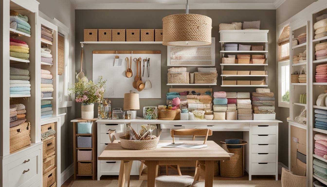 Tips for Arranging a Calm Yet Productive Craft Room – craftering