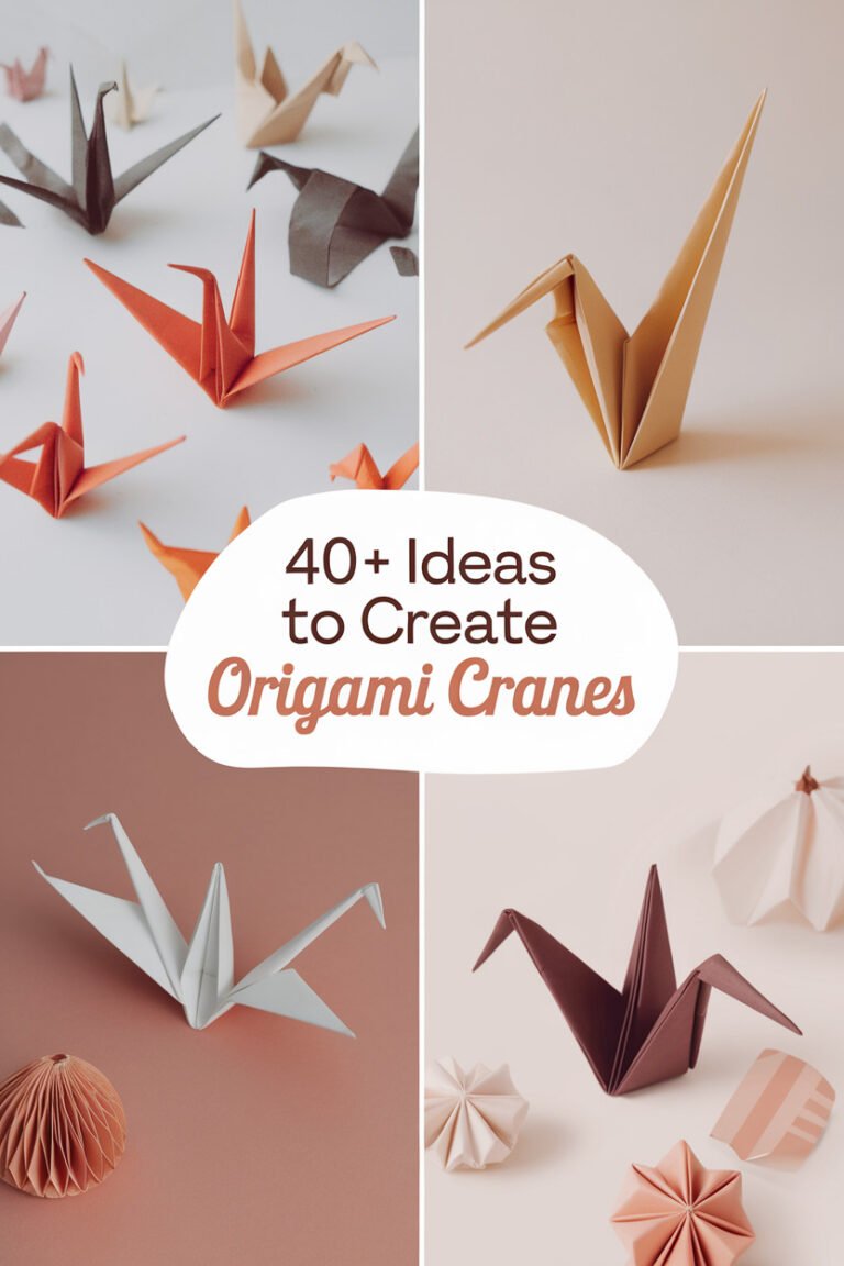 40+ Amazing Ideas to Create Origami Cranes for Everyone – craftering