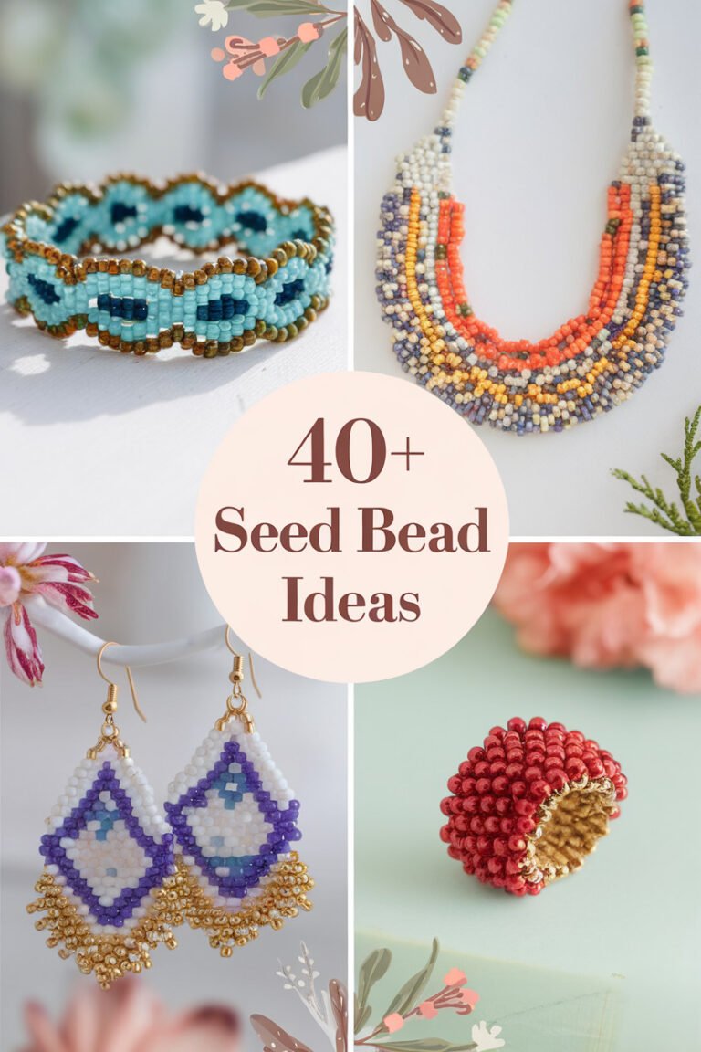 40+ Best Seed Bead Ideas to Spark Your Creativity – craftering