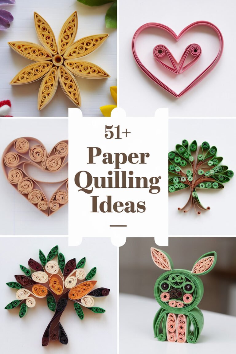 51+ Handpicked Paper Quilling Ideas to Spark Your Creativity – craftering