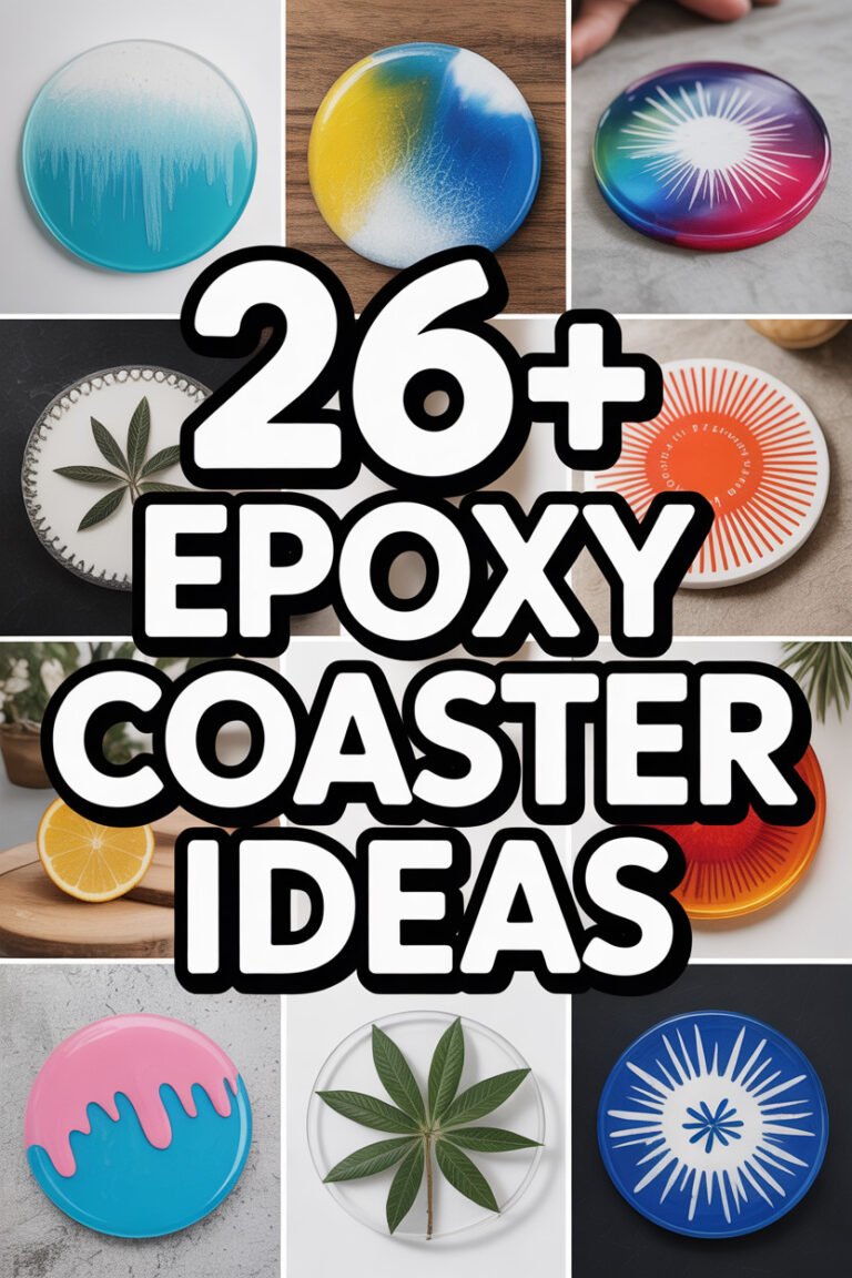 26+ Featured Epoxy Coaster Ideas to Spark Your Creativity – craftering