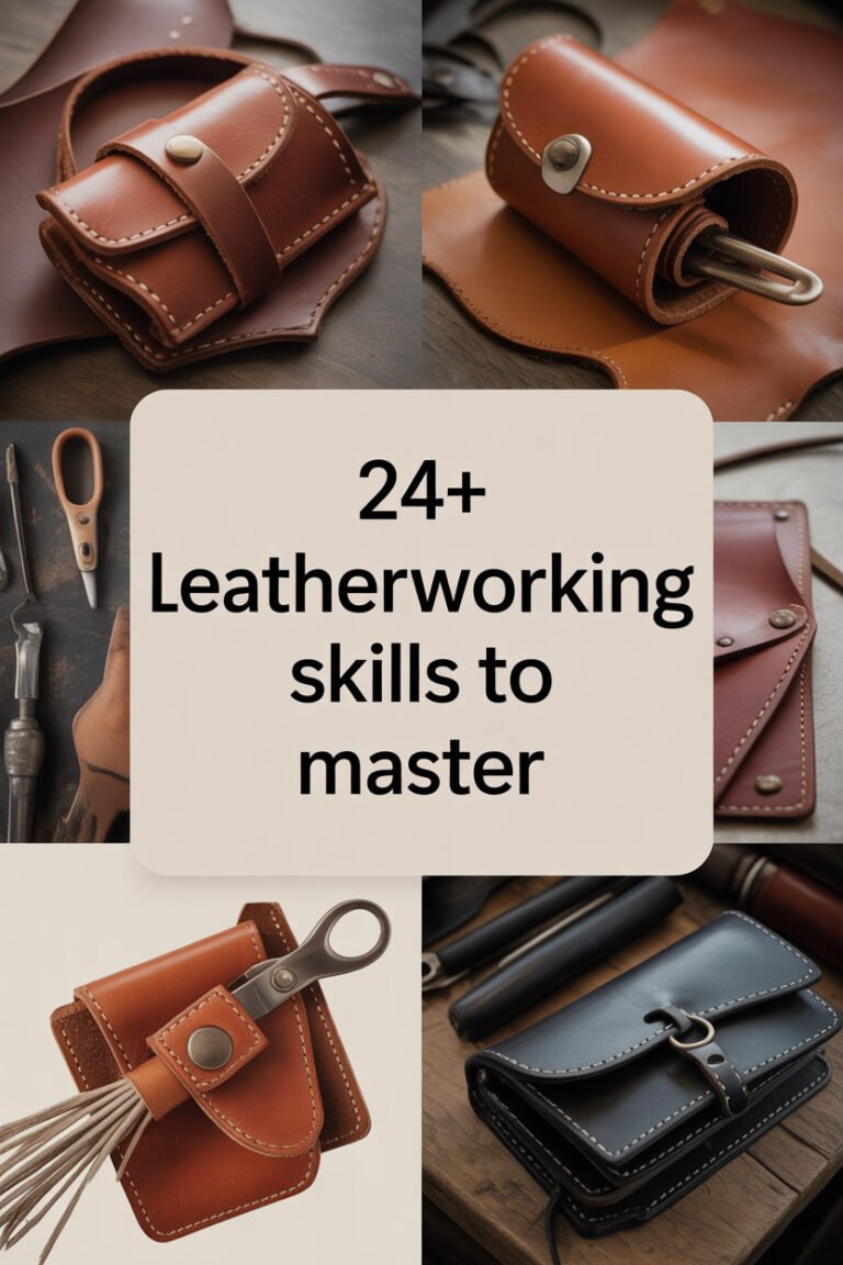 24+ Inspiring Leatherworking Skills to Master Today – craftering