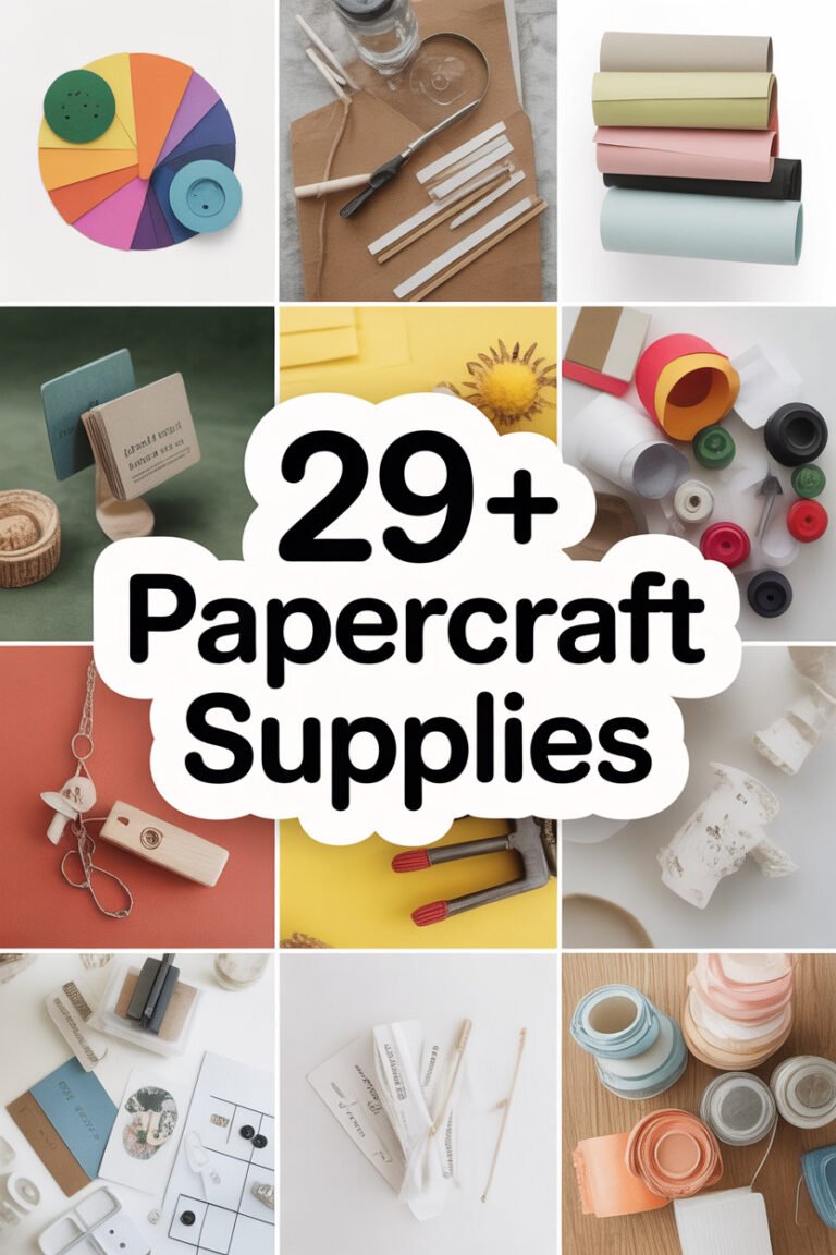 29+ Essential Papercraft Supplies to Spark Your Creativity – craftering