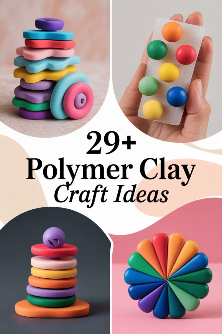 29+ Best Polymer Clay Craft Ideas to Spark Your Creativity – craftering
