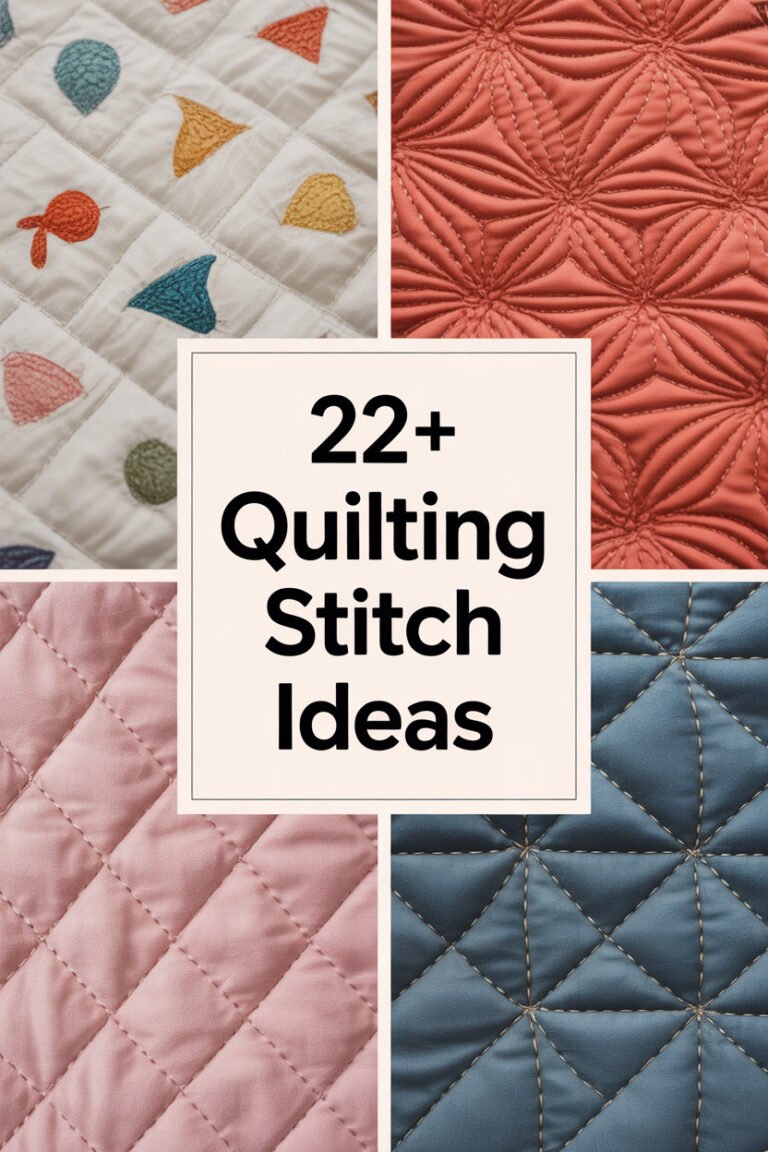 22+ Recommended Quilting Stitch Ideas to Inspire Your Creations ...