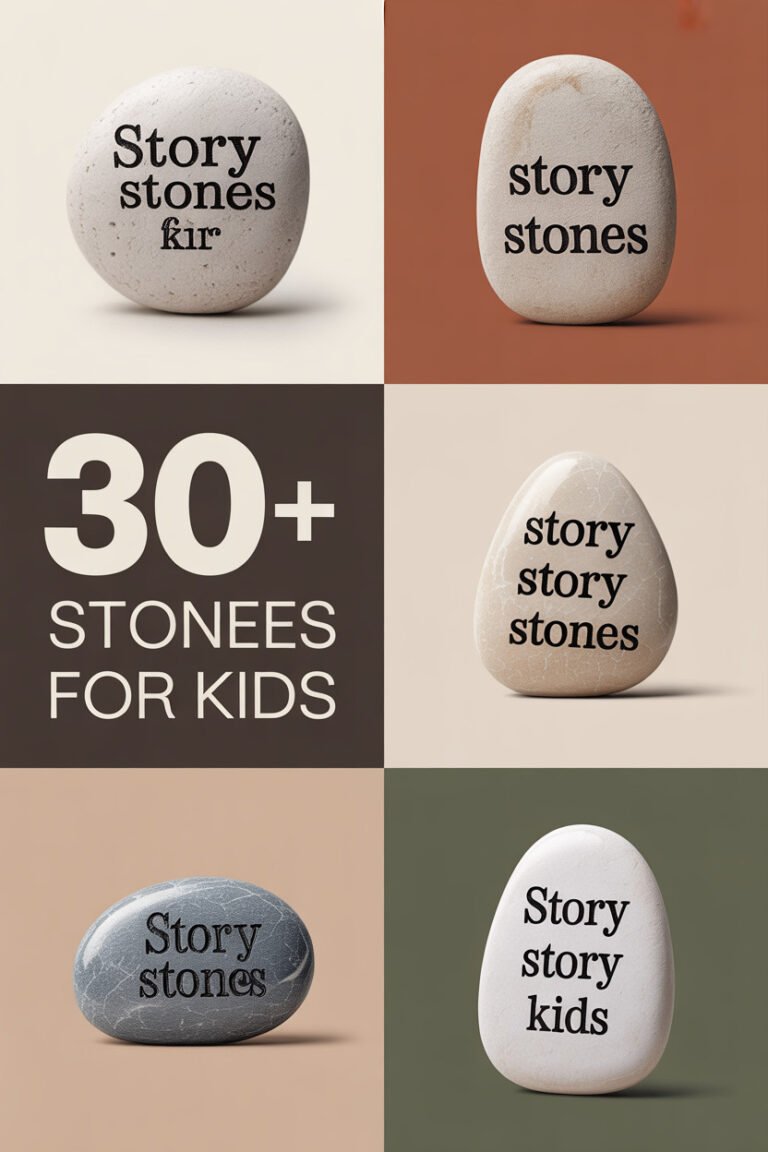 30+ Amazing Story Stones to Spark Creativity in Kids – craftering