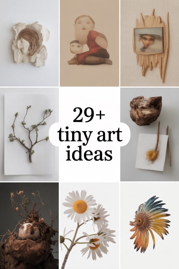 29+ Tiny Art Ideas to Spark Your Creativity Today – craftering