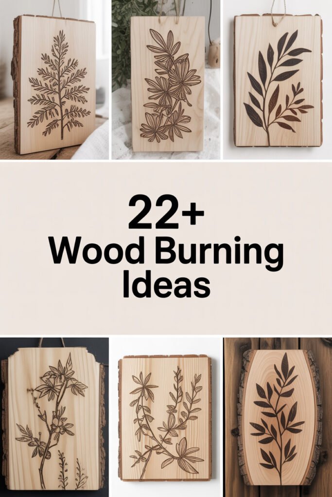 22+ Top Wood Burning Ideas to Ignite Your Creativity – craftering