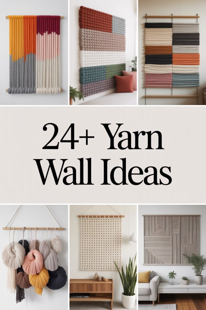 24+ Inspiring Yarn Wall Ideas to Brighten Your Space – craftering