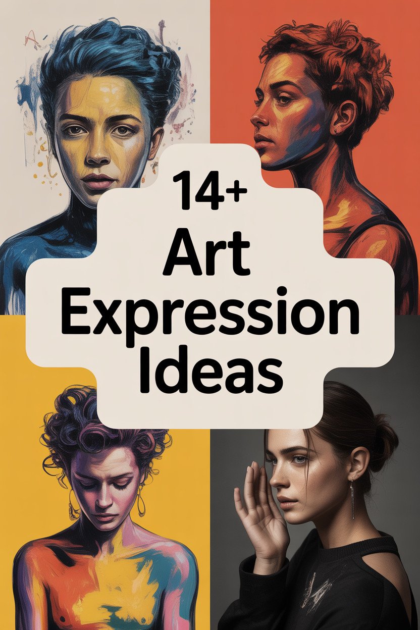 14+ Amazing Ideas for Emotional Art Expression to Inspire You – craftering