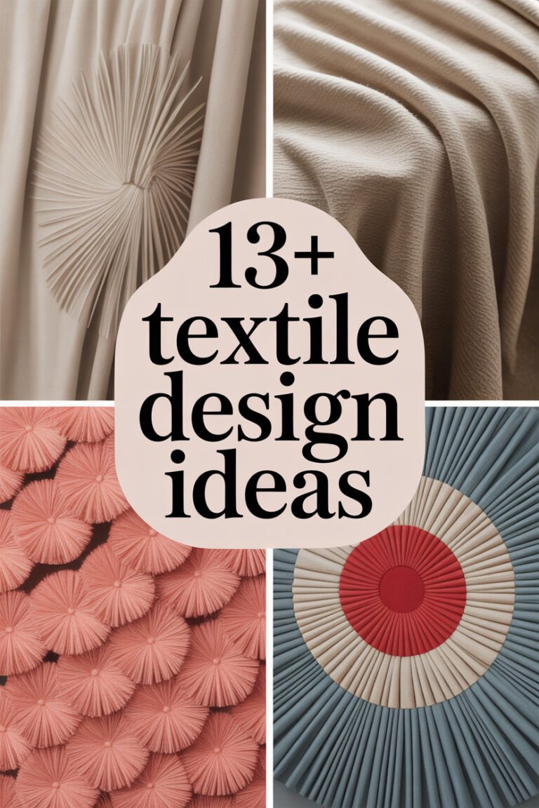 13+ Favorite Ideas to Inspire Your Textile Design Creations – craftering