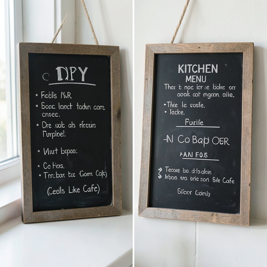 12+ Before And After DIY Chalkboard Signs Ideas – craftering
