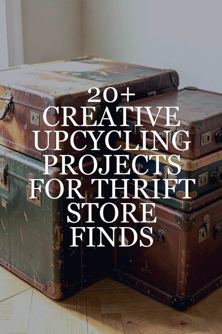 20+ Creative Upcycling Projects For Thrift Store Finds – craftering