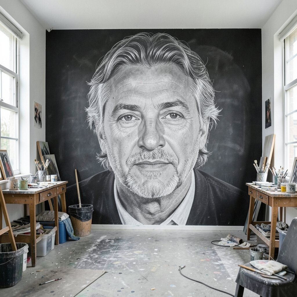 14+ Artsy Chalkboard Mural In Art Studio Ideas – craftering