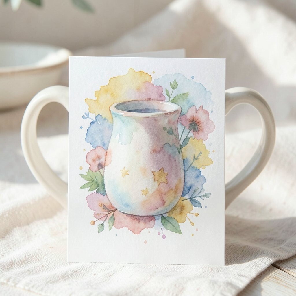 14+ Watercolor Card Without Outlines For Creative Ideas – craftering